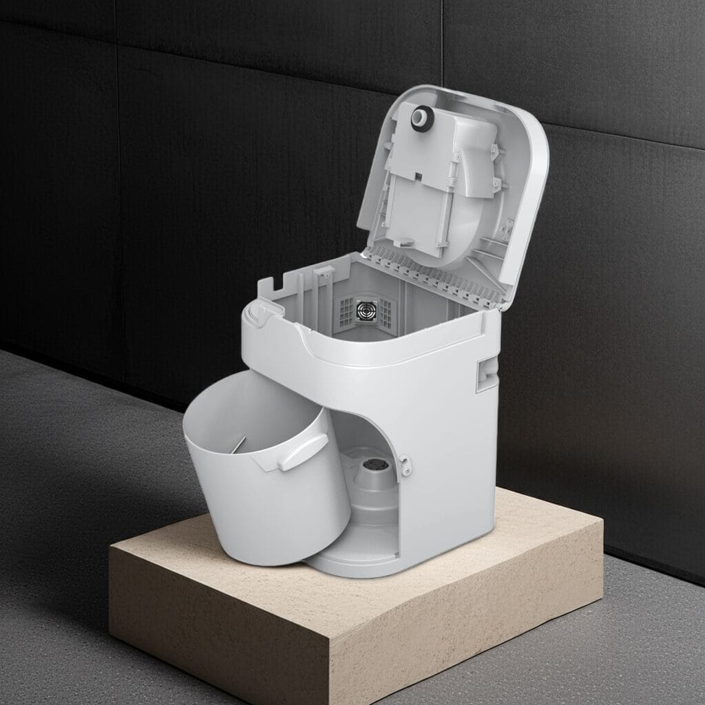 Composting Toilet for Tiny Homes, Boats, and Off-Grid Living